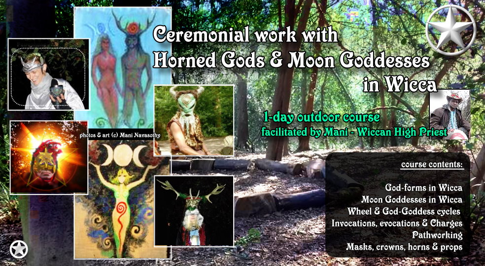 Wicca: Working with Horned God & Moon Goddess – Mani Navasothy